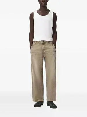 ALLSAINTS Raafi Washed Wide-leg Jeans
