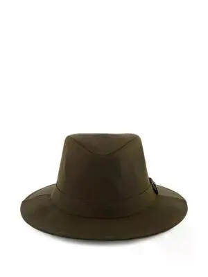 Barbour Logo Plaque Fedora Hat