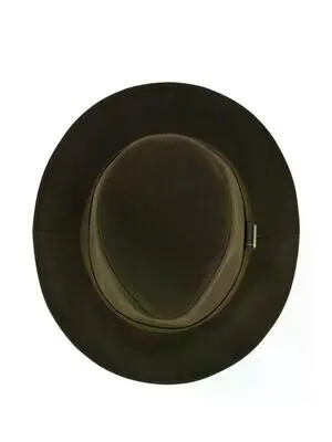 Barbour Logo Plaque Fedora Hat