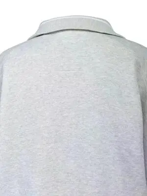 NAPA BY MARTINE ROSE Graphic-print Half-zip Sweater