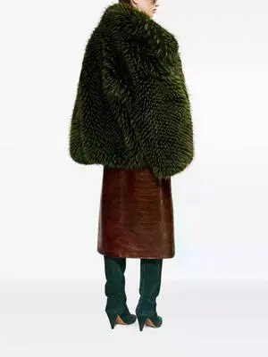 Essentiel Antwerp Kastanje Faux-fur Jacket