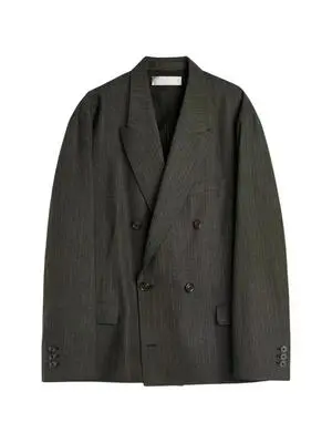 Our Legacy Double-breasted Striped Blazer