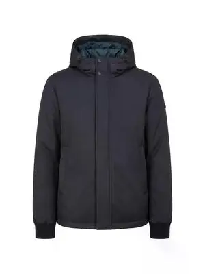 Peserico Drawstring Hood Zip-up Jacket