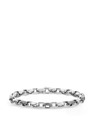 David Yurman Chevron Oval Link Bracelet