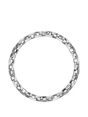 David Yurman Chevron Oval Link Bracelet