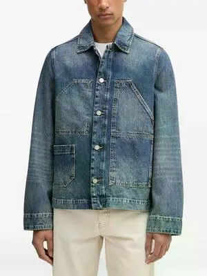 ALLSAINTS Contrast-stitch Denim Jacket