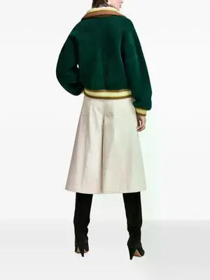 Essentiel Antwerp Off- Corduroy Wide-leg Shorts