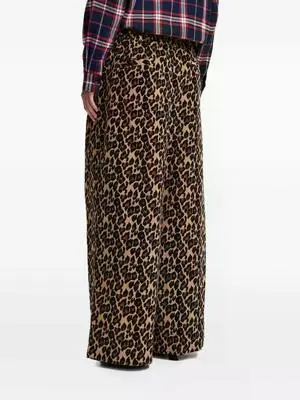 Essentiel Antwerp Leopard Print Trousers