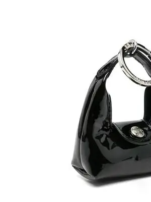 Longchamp Le Pliage Keyring - Black