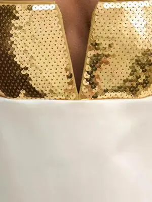 Retrofete Cyra Sequin-embellished A-line Mini Dress