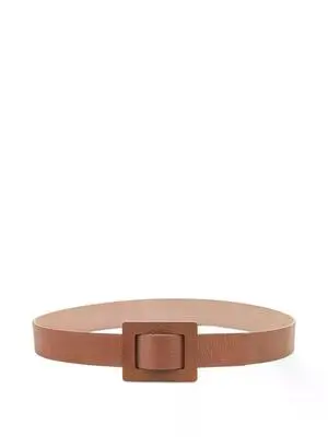 LOTTUSSE Talaia Leather Buckle Belt - Brown
