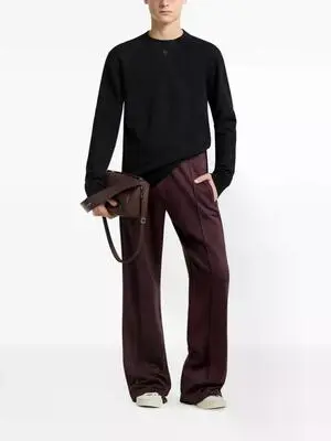 COURREGES Logo-embroidered Side-stripe Track Pants
