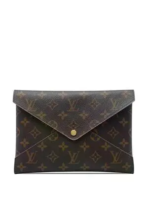 LOUIS VUITTON 2019 Monogram Pochette Kirigami Gm Clutch Bag