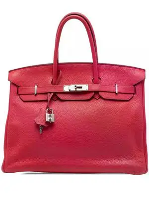 Hermès 2010 Clemence Birkin Retourne 35 Handbag