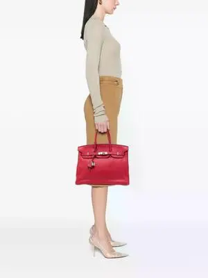 Hermès 2010 Clemence Birkin Retourne 35 Handbag
