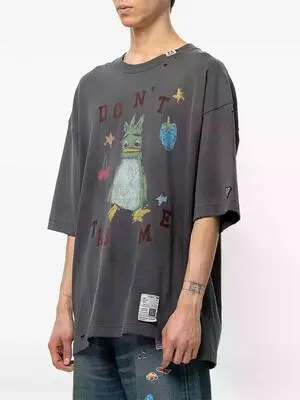 Mihara Yasuhiro Leon Doodle Printed T-shirt