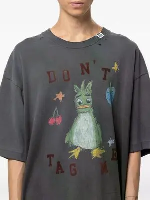 Mihara Yasuhiro Leon Doodle Printed T-shirt