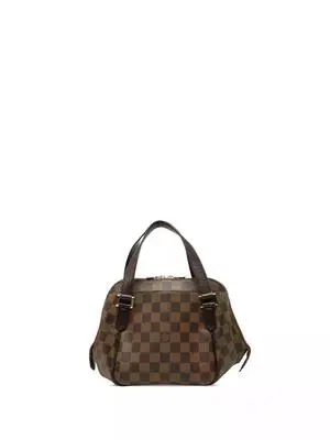 LOUIS VUITTON 2005 Damier Ebene Belem Pm Handbag