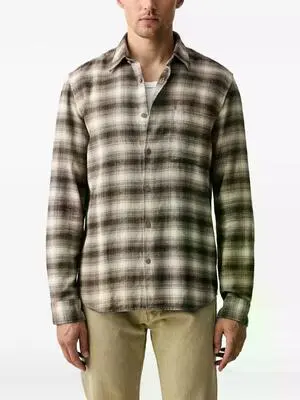 Marc O'polo Check-pattern Button-down Shirt - Brown