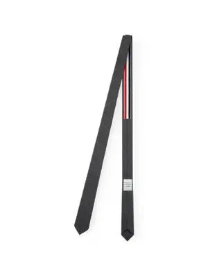 Thom Browne High-twist Wool Prince Of Wales Neck Tie
