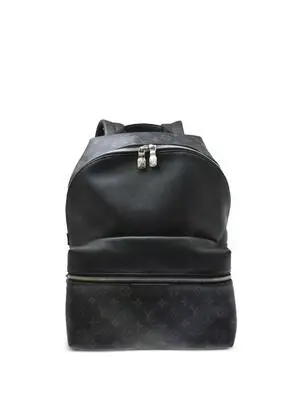 LOUIS VUITTON Taiga Lama Backpack - Black