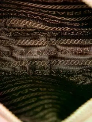 Prada 2000-2013 Mini Saffiano Lux Bauletto Bag Satchel