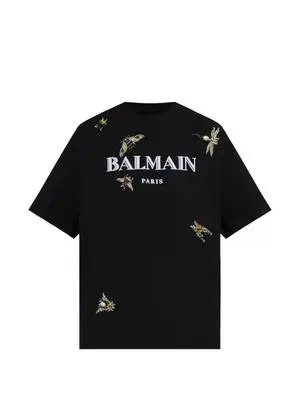 Balmain Logo-print T-shirt - Black