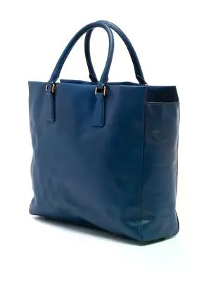 Prada 2010-2026 Saffiano Lux Open Convertible Tote Satchel