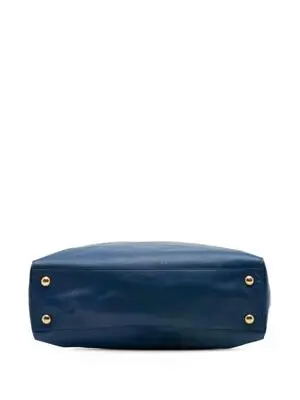 Prada 2010-2026 Saffiano Lux Open Convertible Tote Satchel