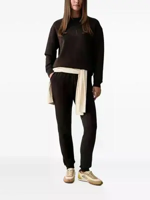Armani Exchange Logo Embroidered Crewneck Sweatshirt