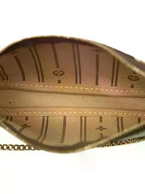 LOUIS VUITTON 2008 Monogram Trunks And Bags Patch Mini Pochette Accessoires Handbag