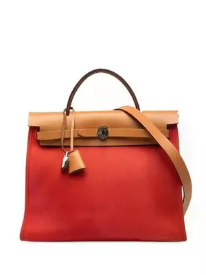 Hermès 2017 Toile Herbag Zip 31 Satchel