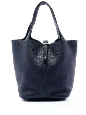 Hermès 2016 Clemence Picotin Lock 22 Handbag - Blue