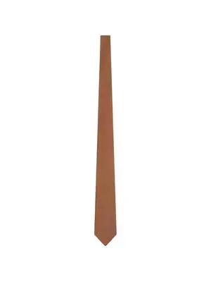 FURSAC Silk Neck Tie - Brown