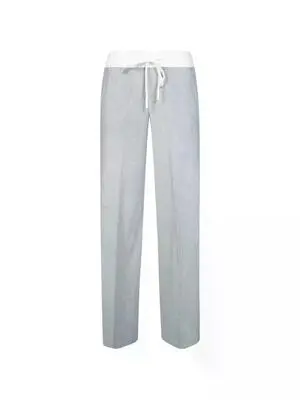 Elisabetta Franchi Knit Trousers With Logo