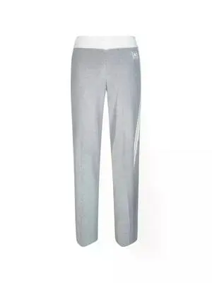 Elisabetta Franchi Knit Trousers With Logo