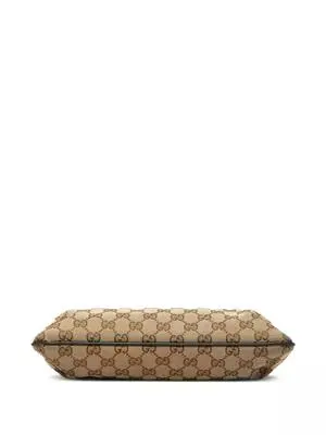 Gucci 2000-2015 Gg Canvas Web Crossbody Bag