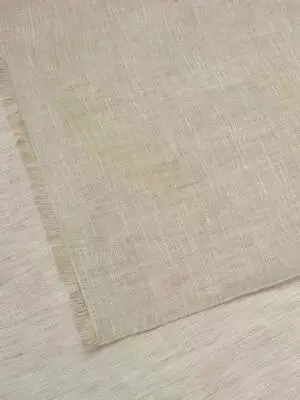 LOTTUSSE Fringed Linen Scarf