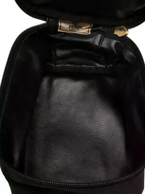 Fendi 20th Century Nylon Square Pouch Vanity Bag