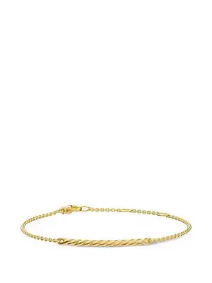 David Yurman 18k Yellow Cable Chain Bracelet