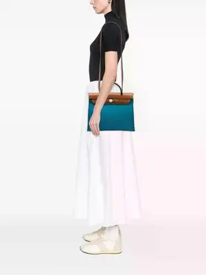 Hermès 2018 Toile Herbag Zip 31 Satchel