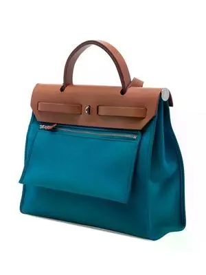Hermès 2018 Toile Herbag Zip 31 Satchel