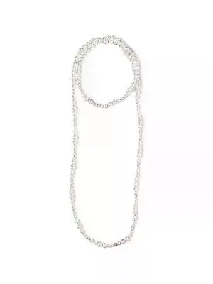 Neeka Studios Beaded Pearl Necklace