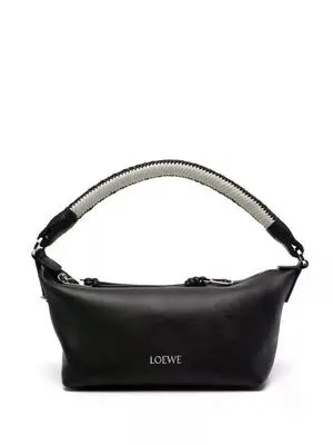 Loewe Cala Mini Bag In Mellow Nappa Lambskin - Black