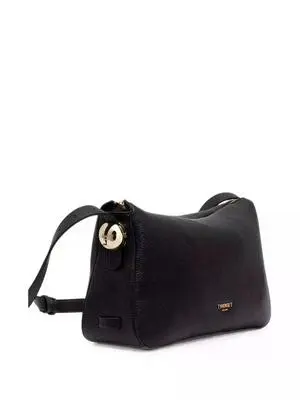 TWINSET Logo-plaque Leather Shoulder Bag
