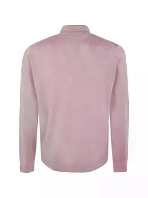 NUUR Long-sleeve Wool Polo Shirt