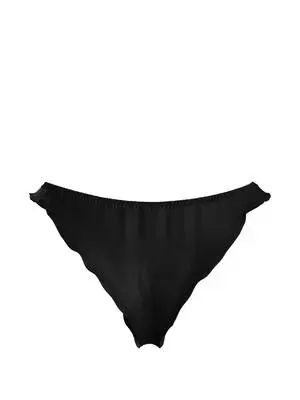 SCANDALE Dédicace Ruffled Embroidered Briefs