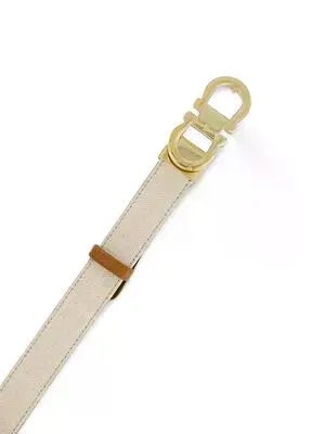 FERRAGAMO Reversible And Adjustable Gancini Belt