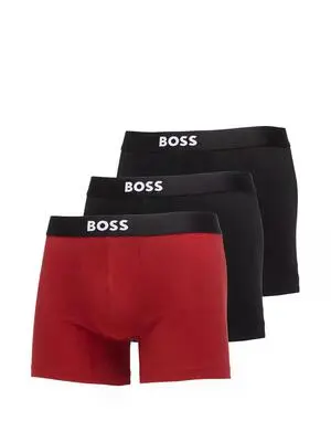 Hugo Logo-waistband Boxers - Red