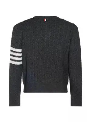 Thom Browne Anchor Cable-knit Sweater